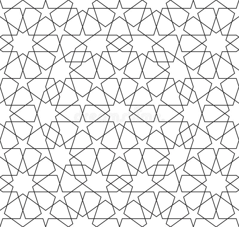Islamic Line Pattern Stock Illustrations – 24,517 Islamic Line Pattern ...