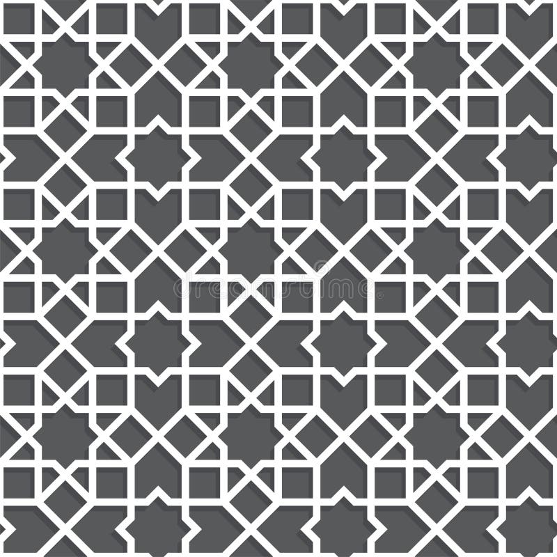 Islamic seamless vector stock vector. Illustration of interlacing ...