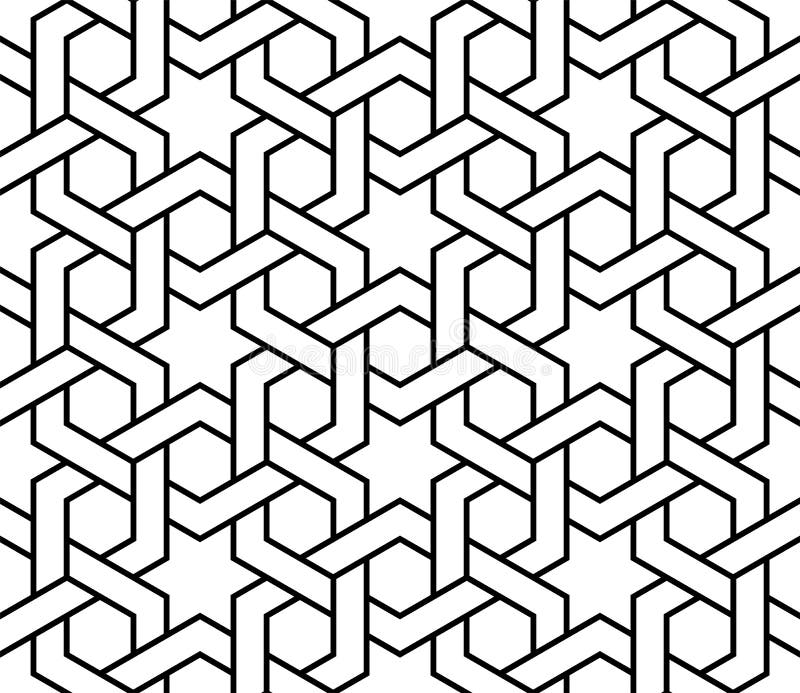 Islamic seamless vector stock vector. Illustration of decorative - 91314950