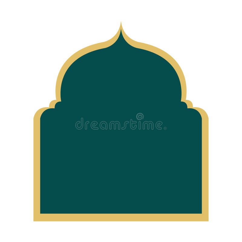 Islamic Shape Window Frame stock vector. Illustration of abstract ...