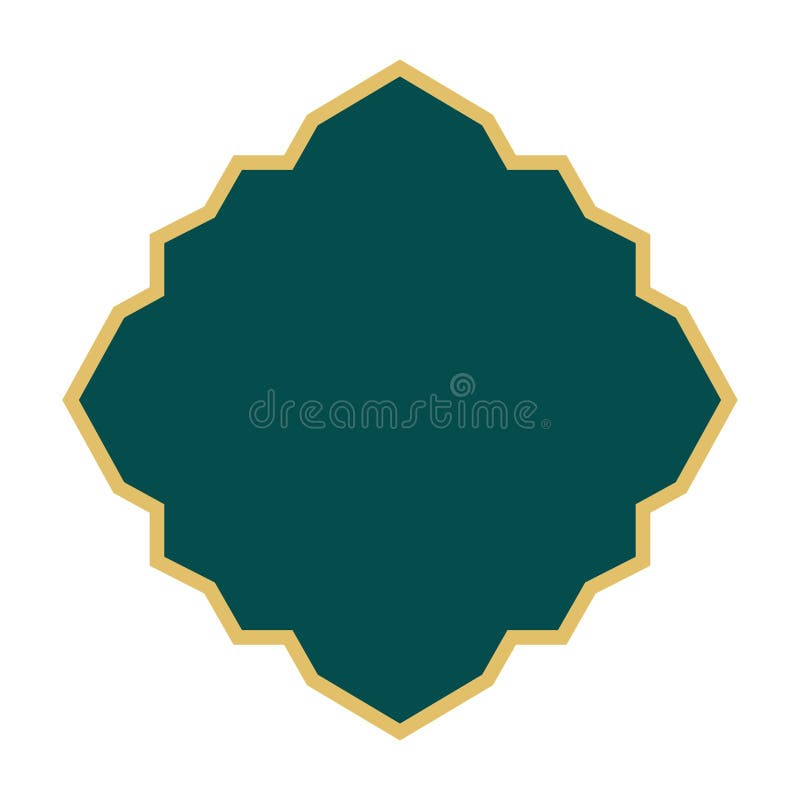 Islamic Shape Outline - Vector Stock Vector - Illustration of islamic ...