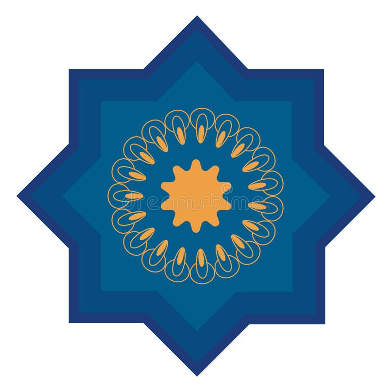 Islamic star mosque design stock vector. Illustration of culture ...