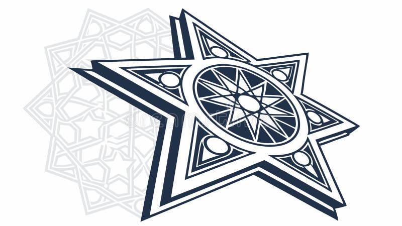 Islamic Star Pattern. Vector Illustration Stock Vector - Illustration ...