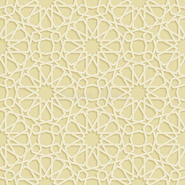 Islamic Star Gold Pattern stock vector. Illustration of moroccan - 47727162