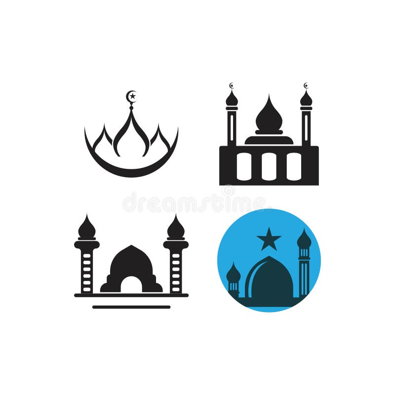 Islamic symbol and logo stock illustration. Illustration of islam ...