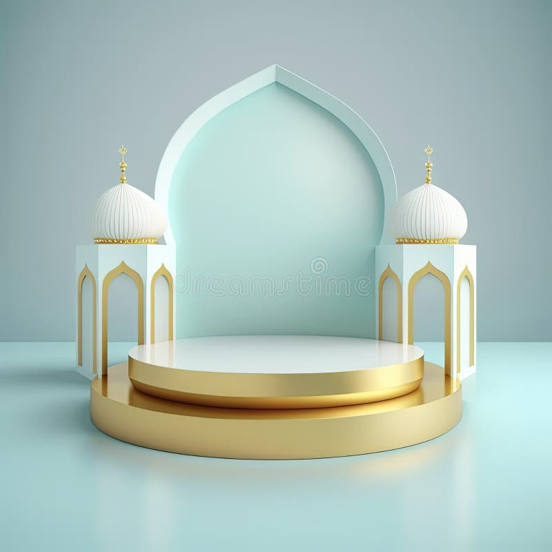 Rendering Podium Mosque Stock Illustrations – 575 Rendering Podium ...