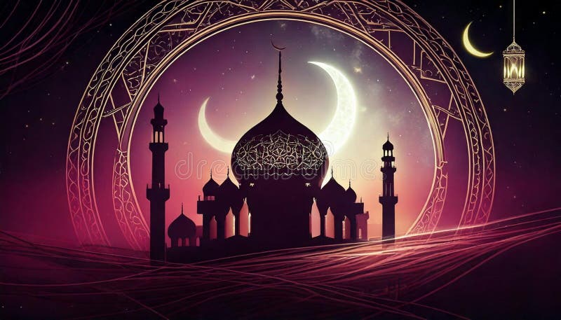 Islamic-themed YouTube Thumbnail with Modern and Traditional Elements ...