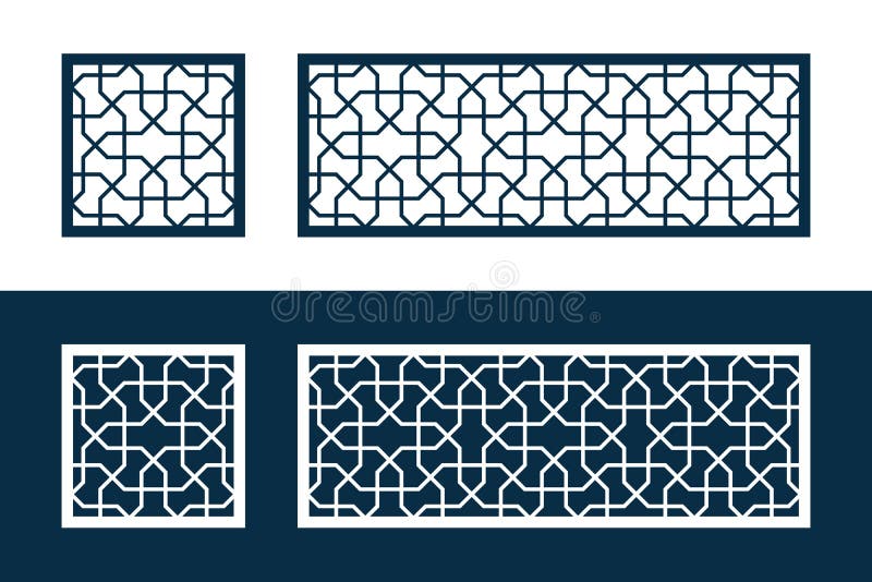 Islamic Traditional Pattern for Decor Ramadan Card Stock Vector ...