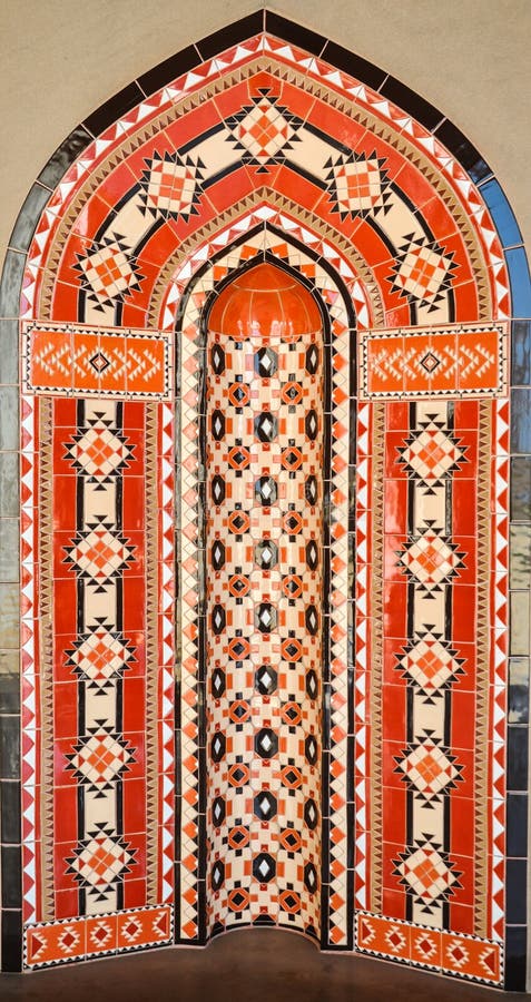 Islamic turkish art stock photo. Image of indoors, arch - 87551226