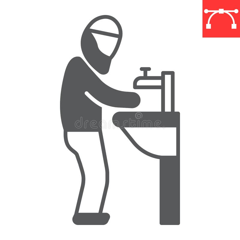 Islamic Wudu Stock Illustrations – 89 Islamic Wudu Stock Illustrations ...