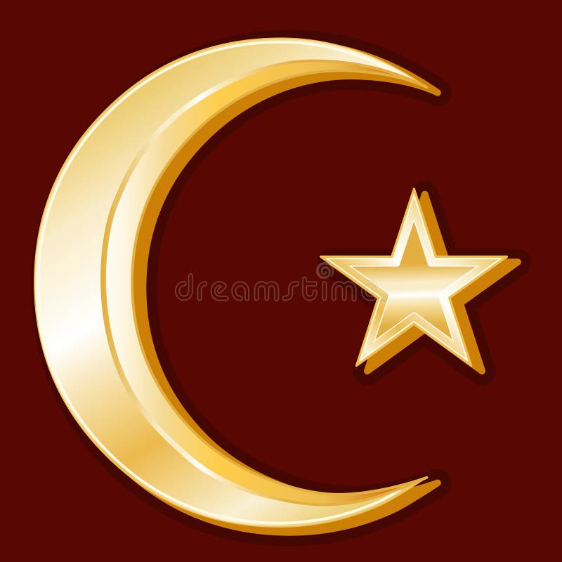 Islamitisch Symbool (JPG +EPS) Vector Illustratie - Illustration of ...