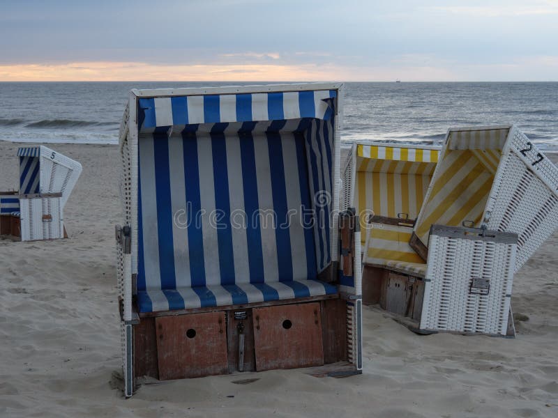 The Island of Baltrum in Germany Stock Photo - Image of nessmersiel ...
