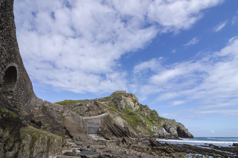Island Basque country stock photo. Image of bermeo, juan - 44829948