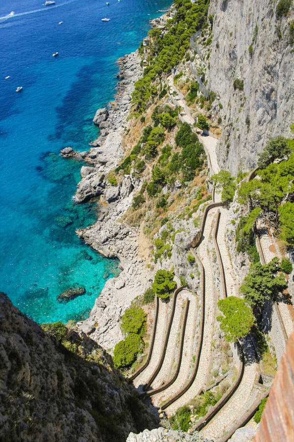 The island of Capri stock photo. Image of travel, sightseeing - 93981172