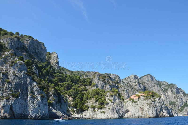 Island of Capri editorial photography. Image of scenic - 44920577