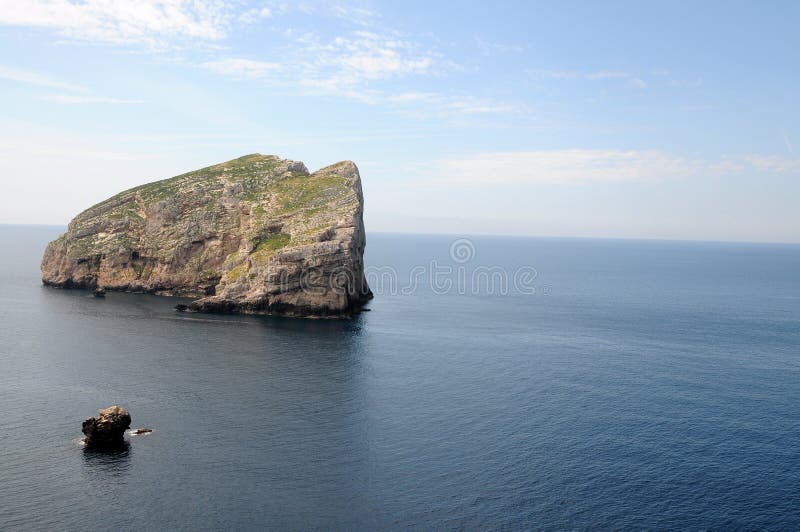 Island Foradada - Alghero stock image. Image of luxury - 62791187