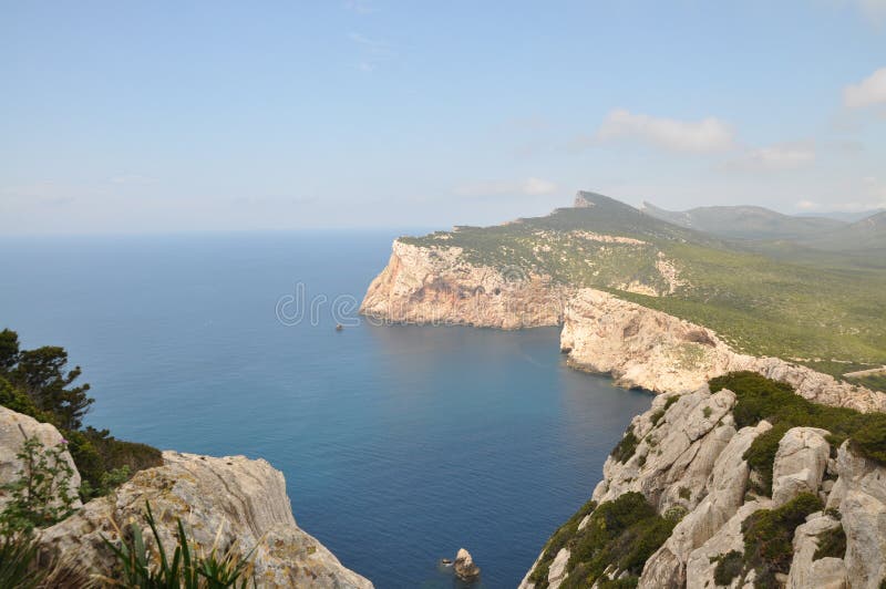 Island Foradada - Alghero stock image. Image of nature - 62792299