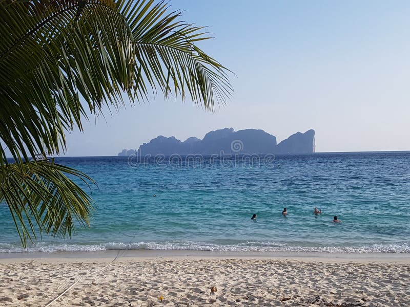 Island in front editorial stock image. Image of front - 93556864