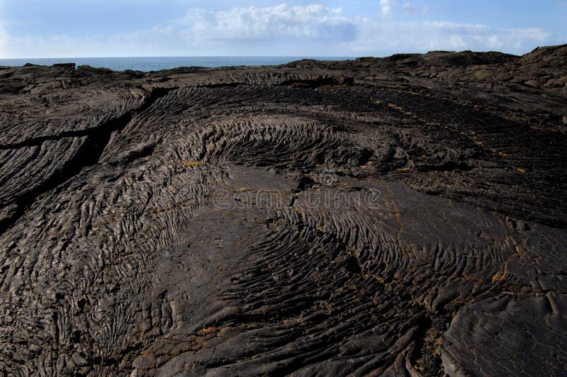 Island Growth stock image. Image of folds, island, lava - 12345327