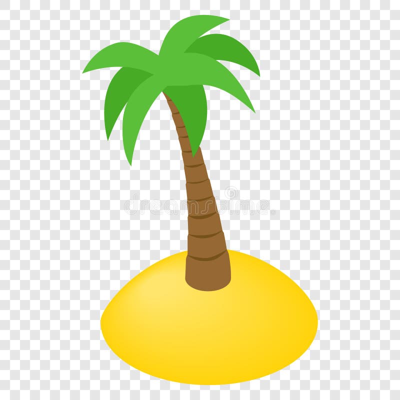 Island isometric 3d icon stock vector. Illustration of coast - 79698424