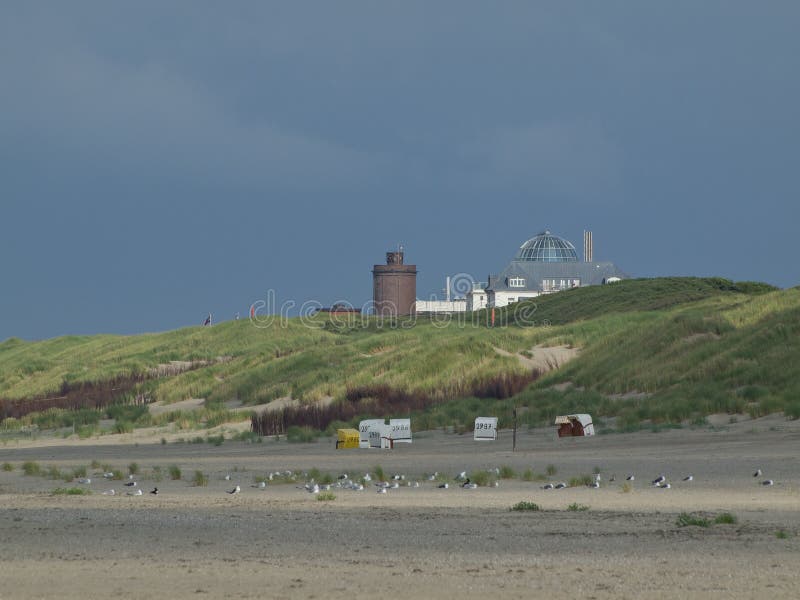 The Island of Juist in the North Sea Stock Image - Image of juist ...
