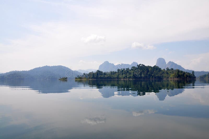 Island in the lake stock photo. Image of floating, beautiful - 84011396