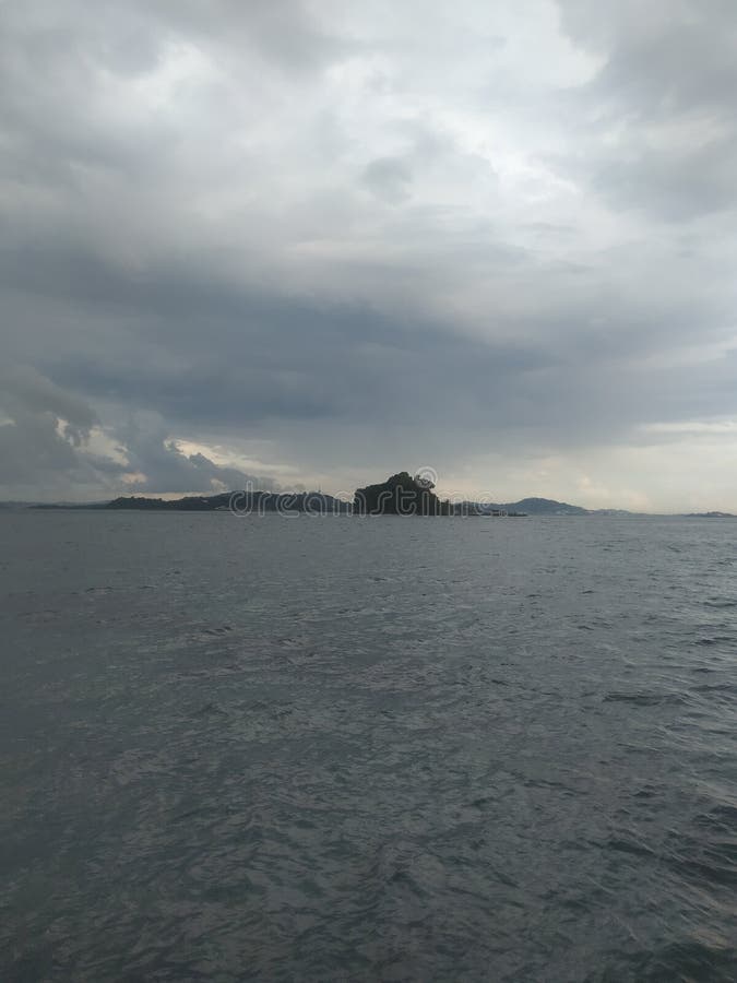 The island of meriam stock photo. Image of windy, indonesia - 264268480