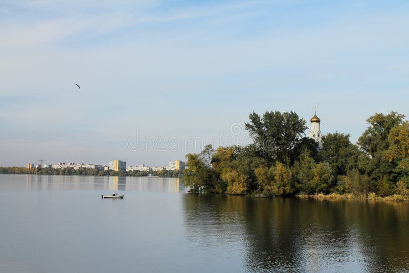 The island of Monastery stock photo. Image of landscape - 60981444