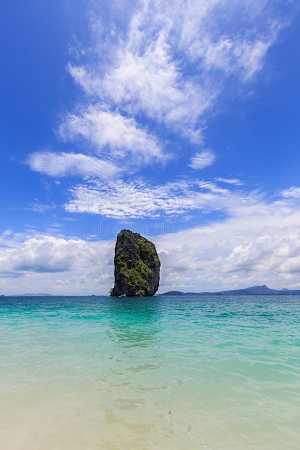 Island poda at krabi stock photo. Image of cliff, destination - 35091328