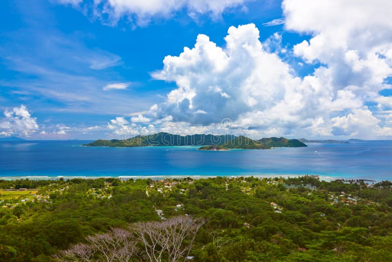 Island Praslin at Seychelles Stock Image - Image of color, coast: 62862113