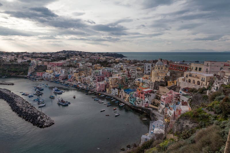 Island of Procida stock image. Image of ocean, procida - 63742995