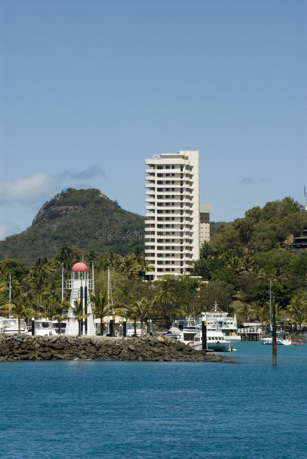 Island Resort With Marina And Lighthouse Picture. Image: 1697580
