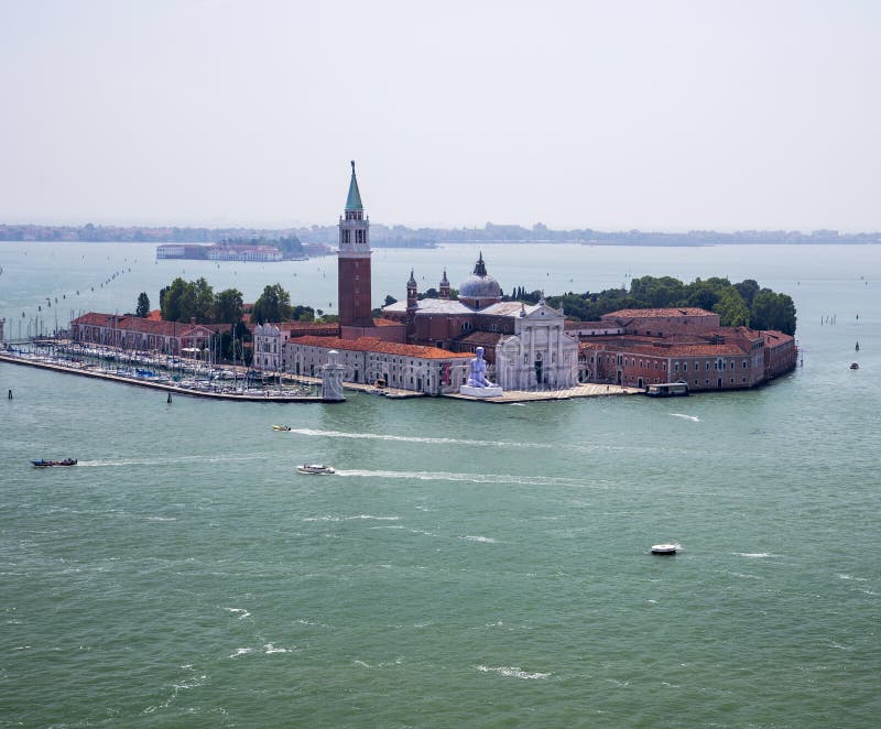 Island of San Giorgio Maggiore Editorial Photo - Image of tour, boats ...