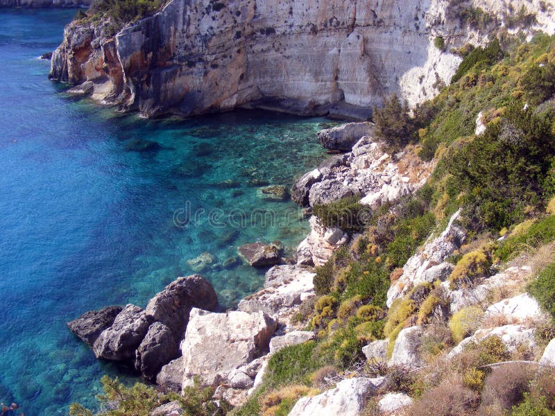 Island sea side stock photo. Image of stones, waves, landscape - 66521050