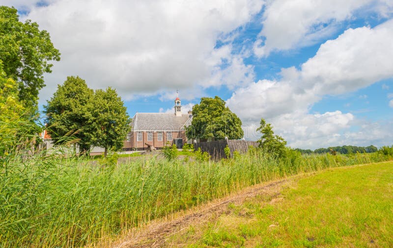 Island and Settlement in Reclaimed Land from the Sea Stock Photo ...
