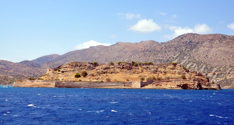 Island - Spinalonga, Greece Stock Image - Image of island, traveling ...