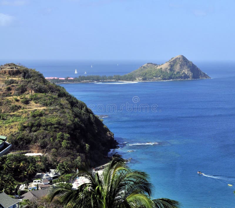 The Island of St Lucia stock image. Image of harbor - 114166851