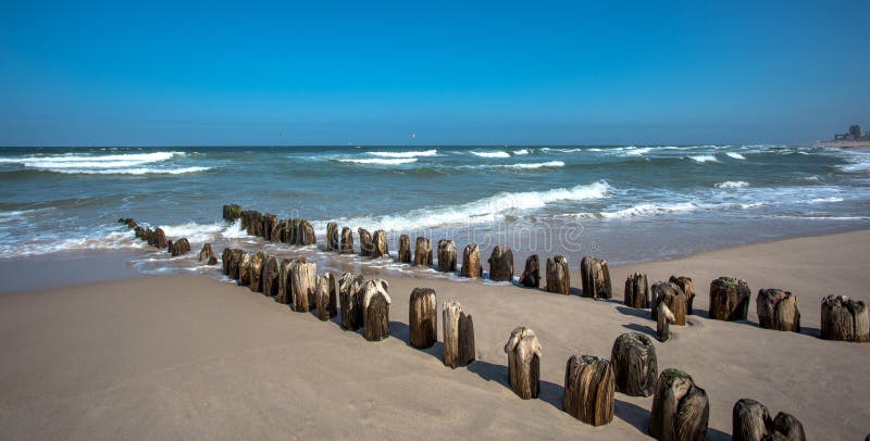 The Island of Sylt. Beach on the Northern Sea Stock Image - Image of ...