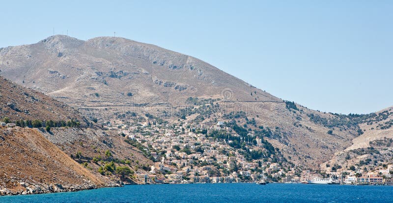 Island Symi (Simi) stock photo. Image of vacations, symi - 28461496
