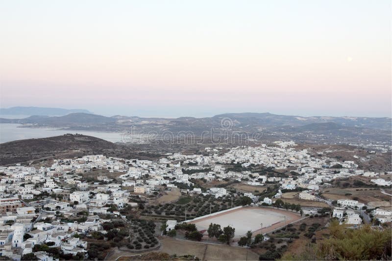 Milos Island, Greece stock photo. Image of white, milos - 10978504