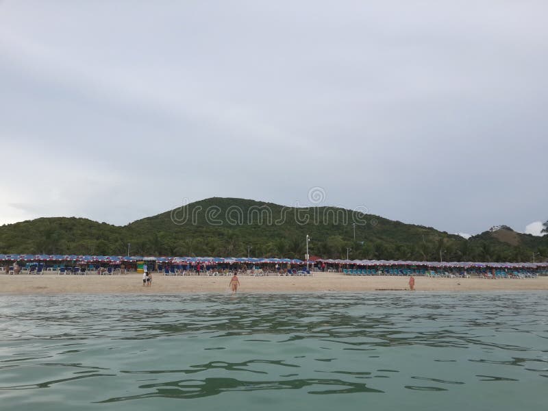 Island view from the sea editorial image. Image of view - 111837565