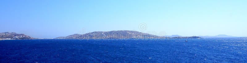 Island view in Sea stock photo. Image of getaway, sailing - 57013800