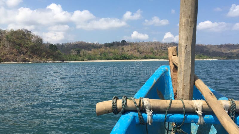 Island views from the boat stock image. Image of waterway - 206516257