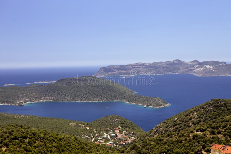 Islands in the Mediterranean, Turkey Stock Photo - Image of panoramic ...