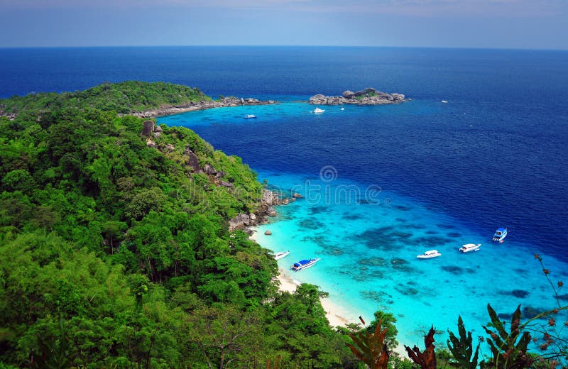 Parque Nacional De Las Islas De Similan Foto de archivo - Imagen de ...
