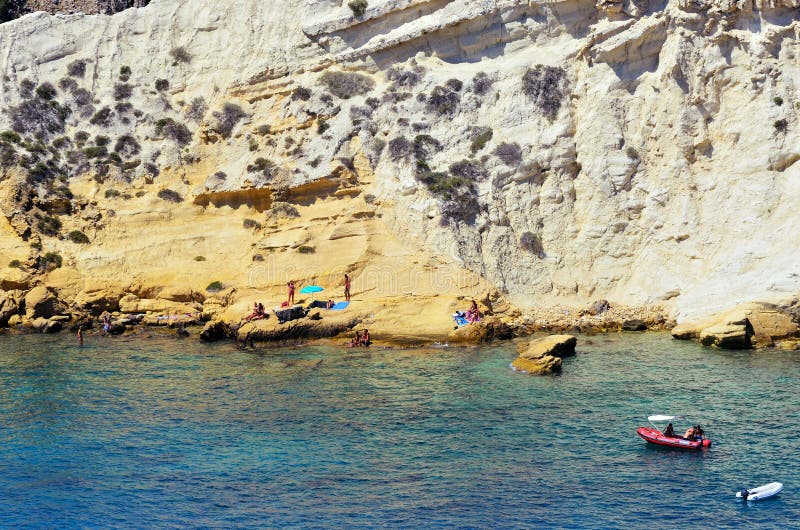 Islas de Tremiti, Italia imagen editorial. Imagen de isla - 103704580