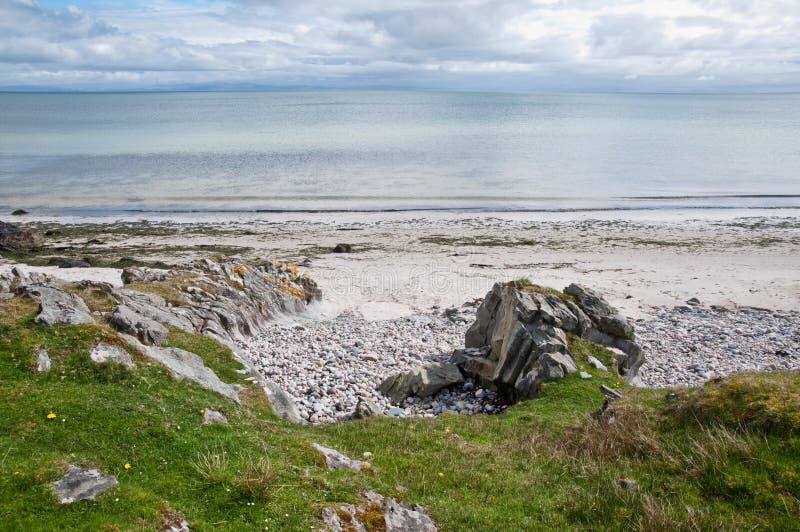 Islay landscape stock image. Image of united, beach, isle - 19800639