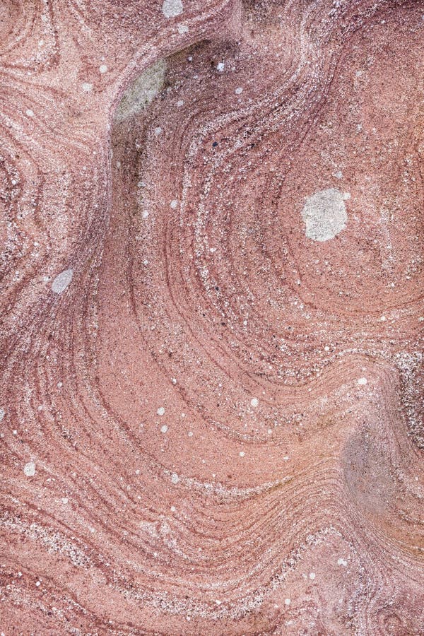 Isle of Arran Rock Pattern in Scotland. Stock Photo - Image of beach ...