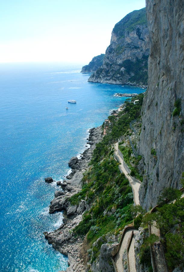 Isle of Capri, Italy stock photo. Image of capri, landscape - 14741922