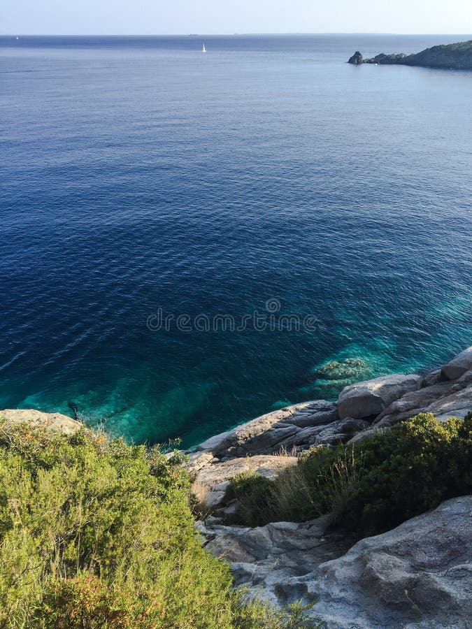 Isle of Elba, Italy stock image. Image of swimsuit, marina - 56635943
